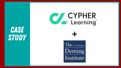W. Edwards Deming Institute + CYPHER Learning - Talented Learning